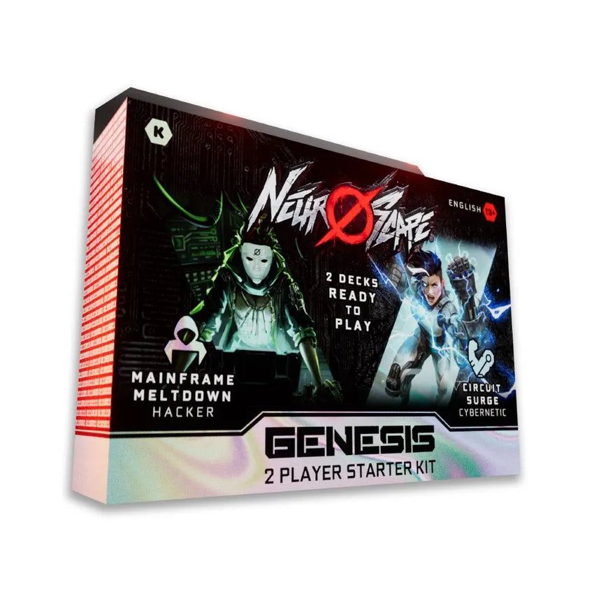 Neuroscape TCG: Genesis - 2-Player Starter Kit: Hacker/Cybernetic – GB Toys